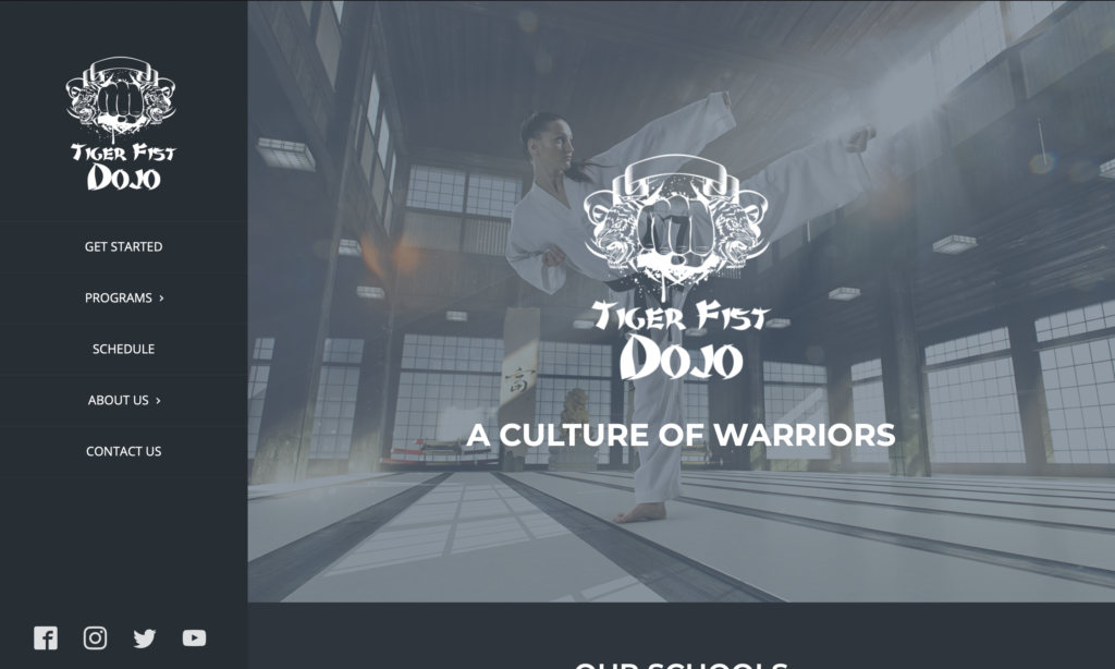 Martial Arts Websites by Martial Arts Website Design